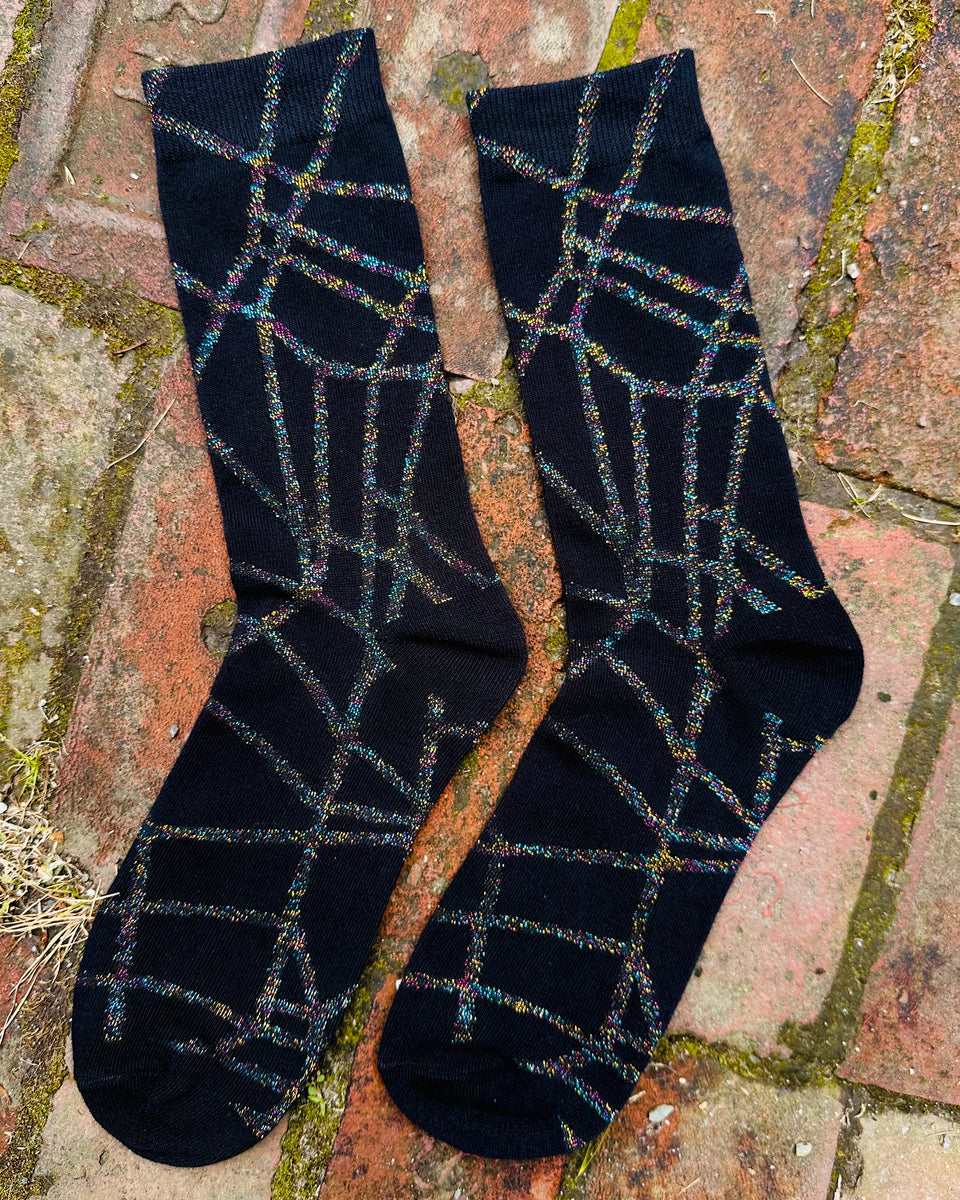Midnight Rainbow Web Sock – PRETTY SNAKE