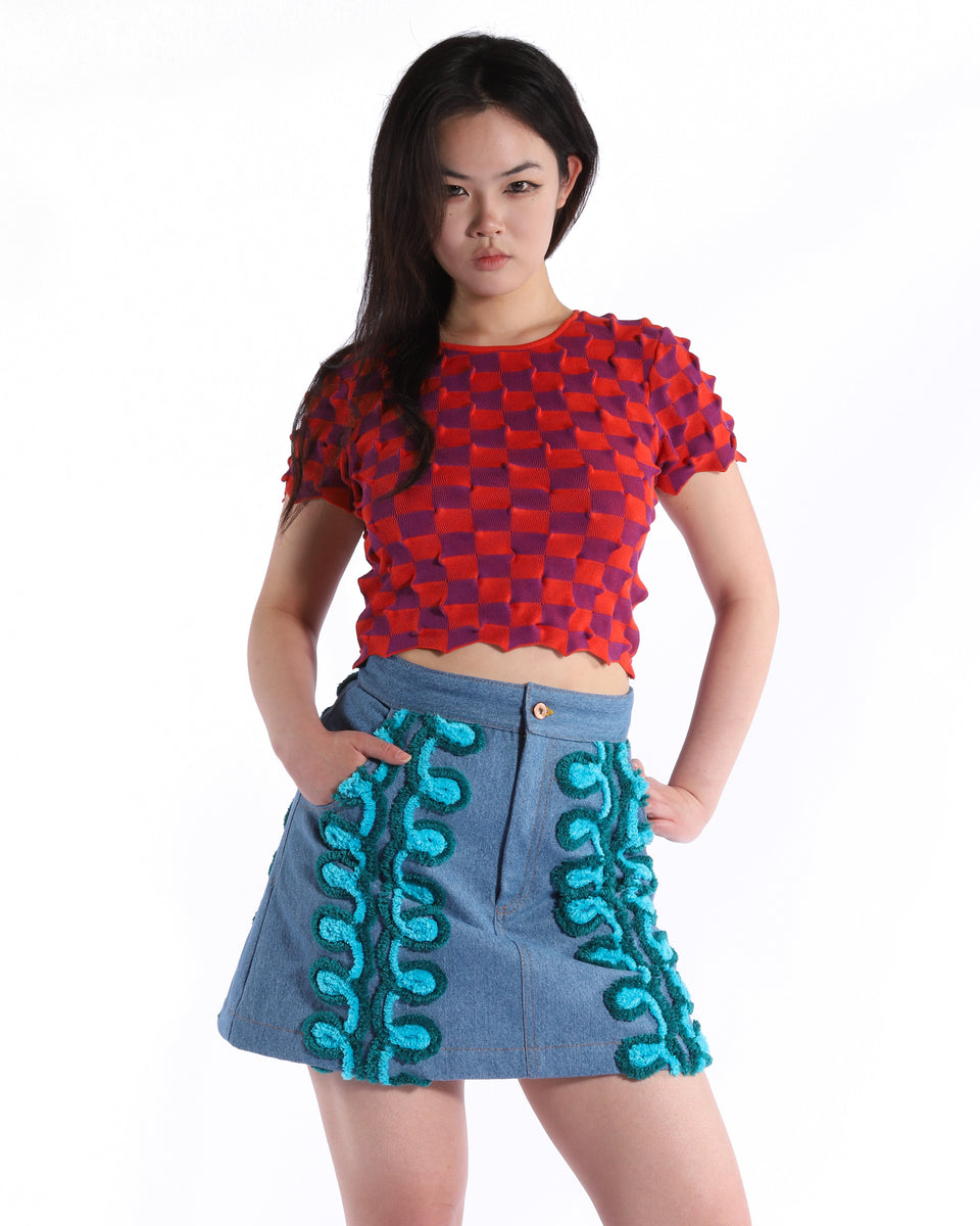 Purple and Orange Spiky Shirt – PRETTY SNAKE