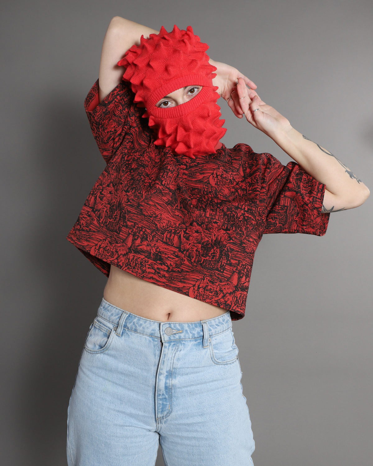 Merino Wool Spiky Balaclava – PRETTY SNAKE